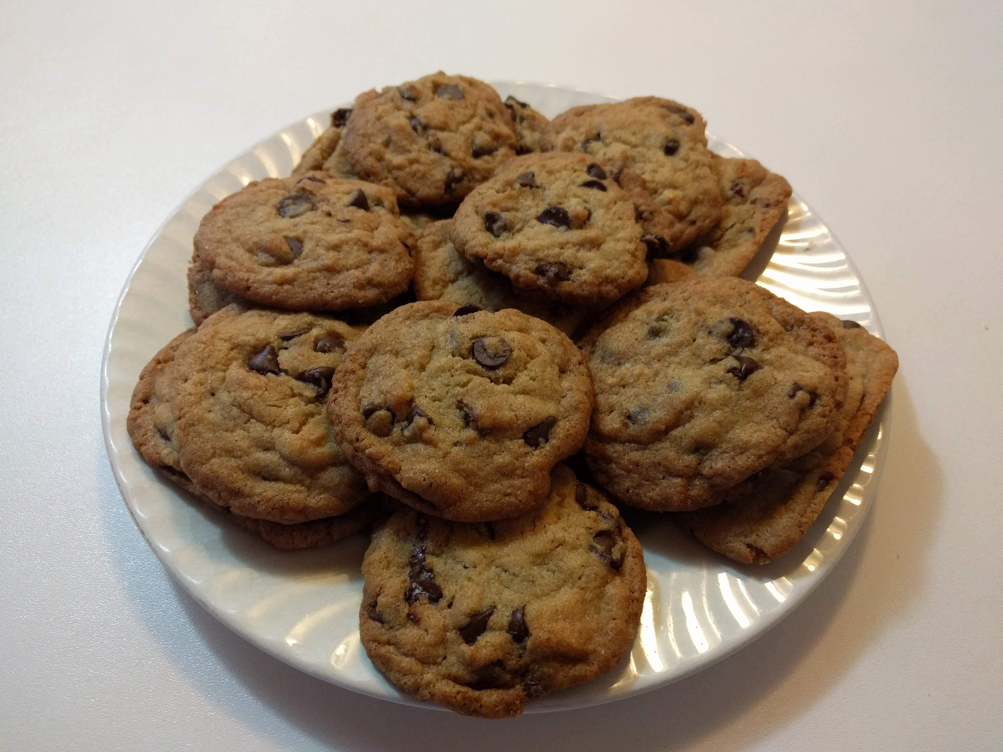 Biscuits aux pépites de chocolat - Recettes de Bea
